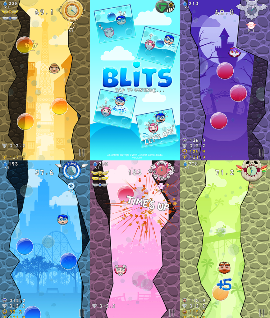 BLiTS - Gemcraft Games Studios - Funny Casual Mobile Game for Android